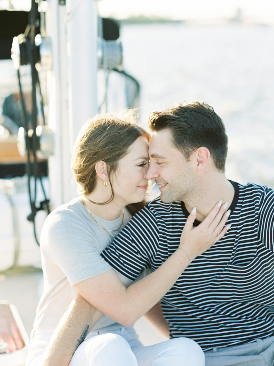 Sailboat Engagement Photos: Tre and Easton - sarahnannphotography.com