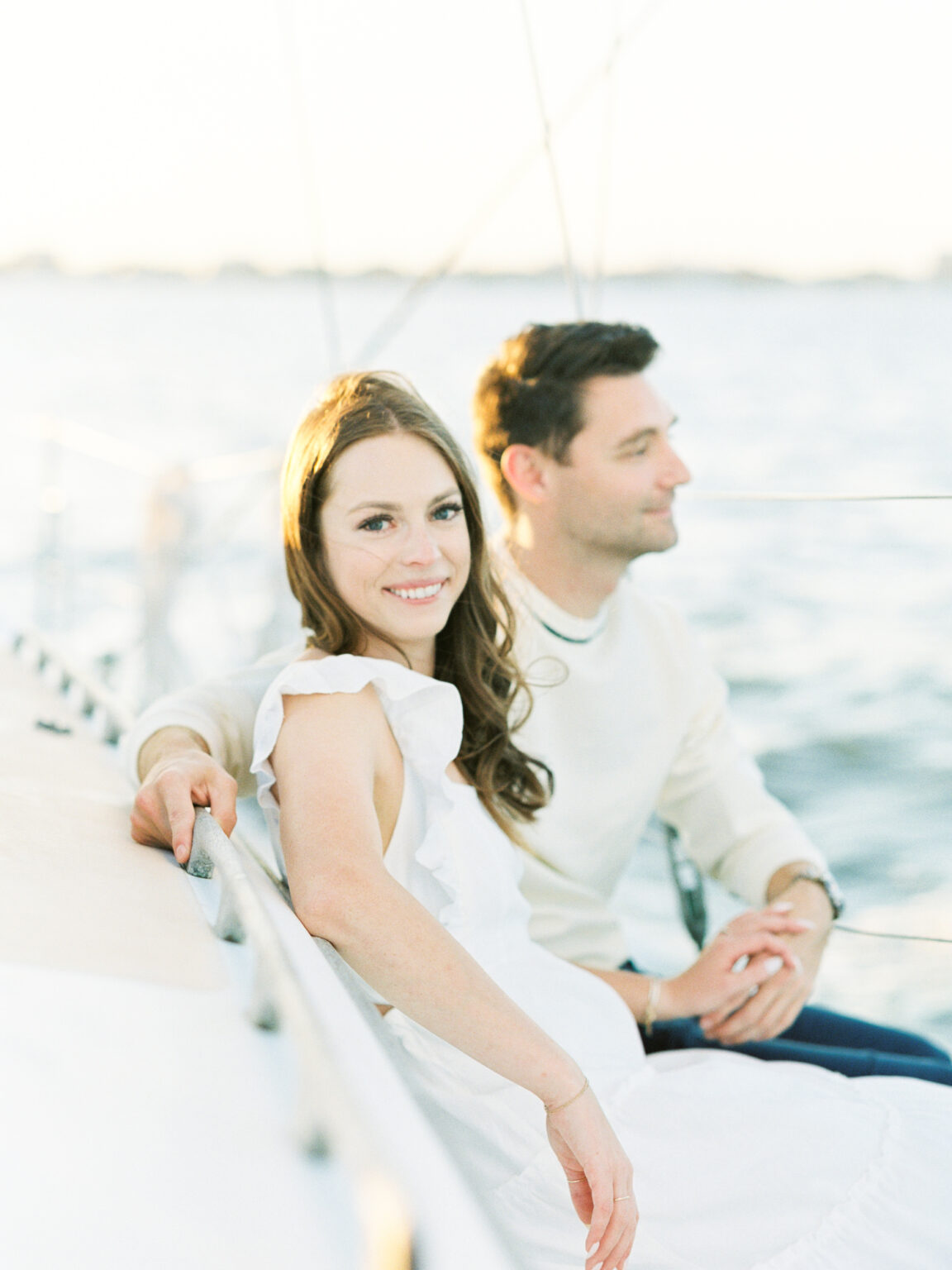 Sailboat Engagement Photos: Tre and Easton - sarahnannphotography.com