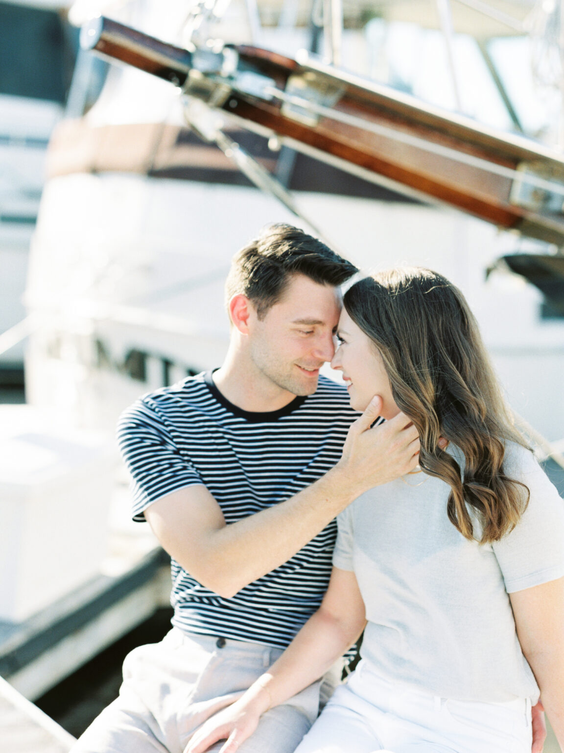 Sailboat Engagement Photos: Tre and Easton - sarahnannphotography.com