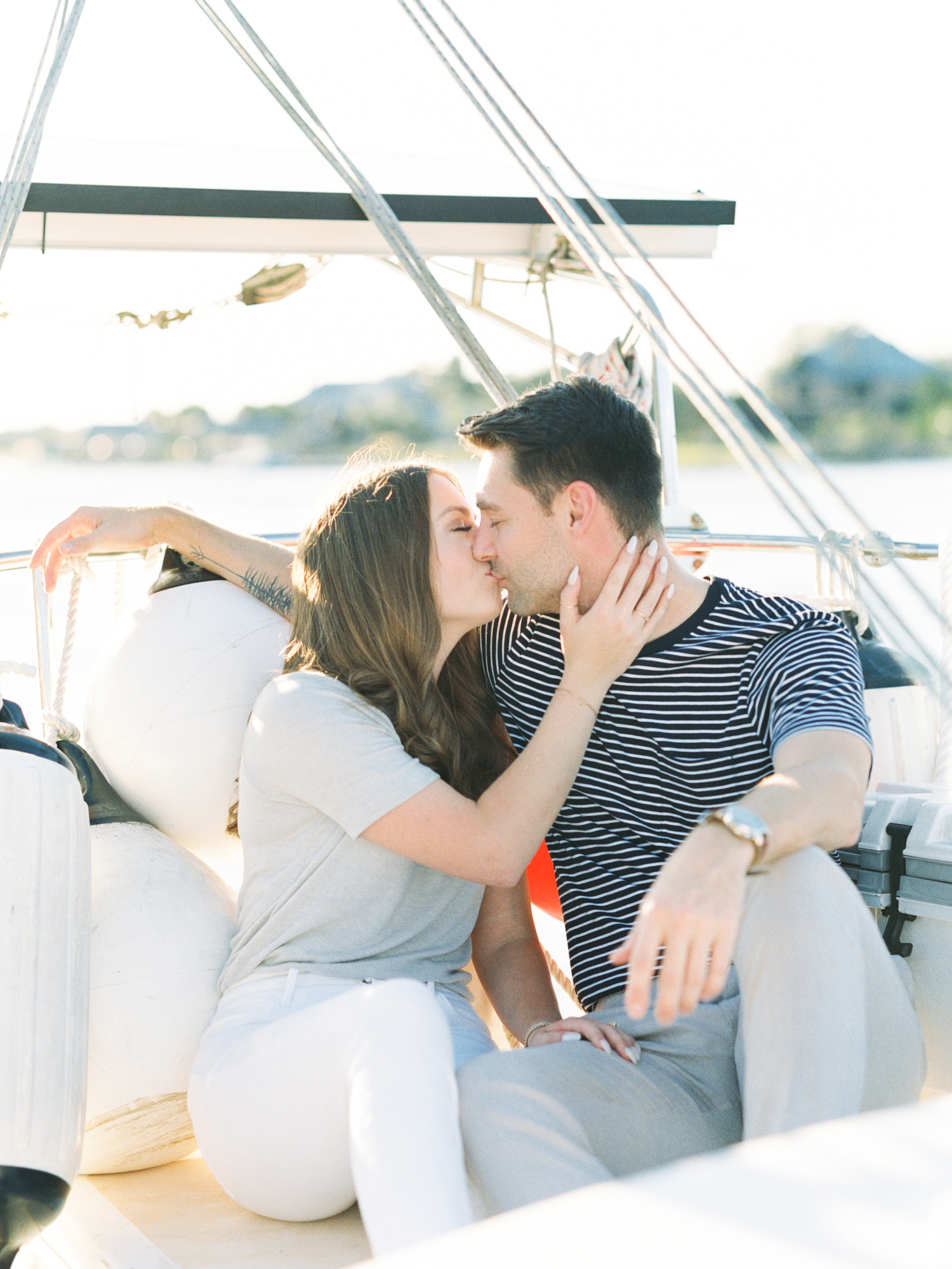 Sailboat Engagement Photos: Tre and Easton - sarahnannphotography.com