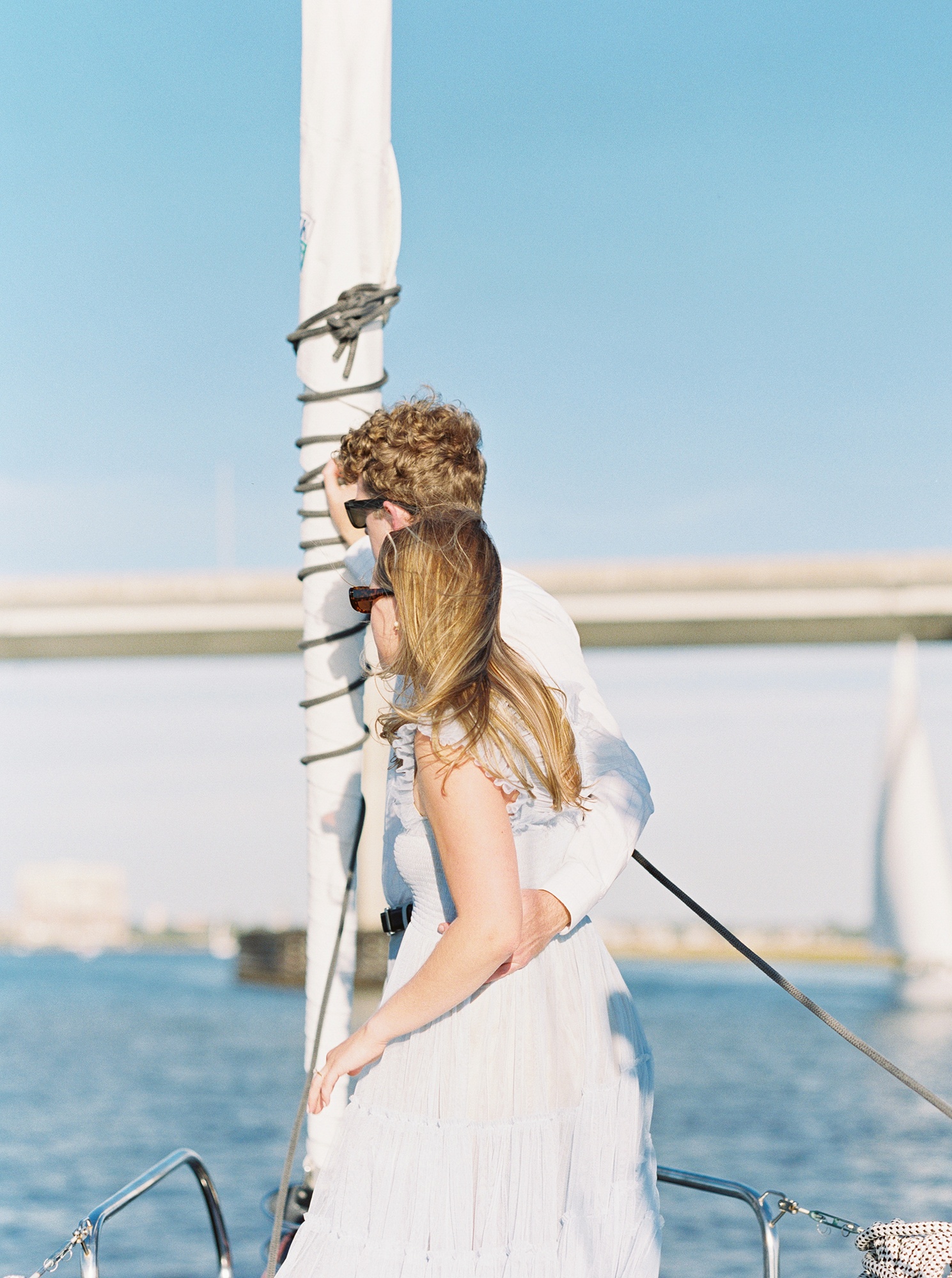 Charleston Sailboat Engagement Photos: Molly and Evan ...