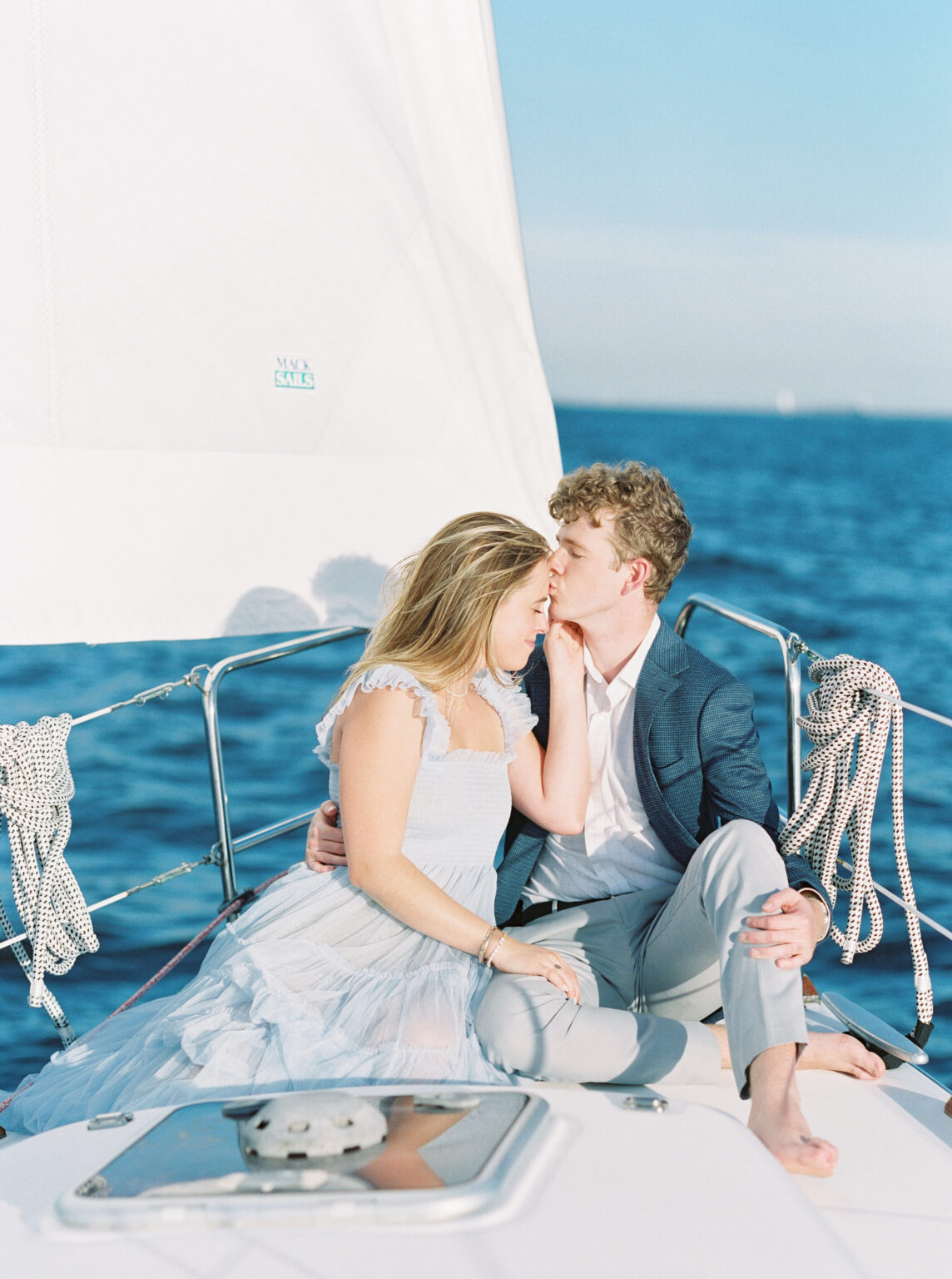 Charleston Sailboat Engagement Photos: Molly and Evan ...