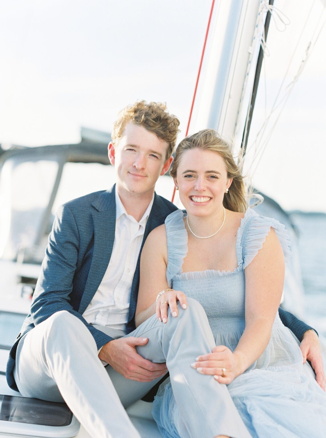 Charleston Sailboat Engagement Photos: Molly and Evan ...