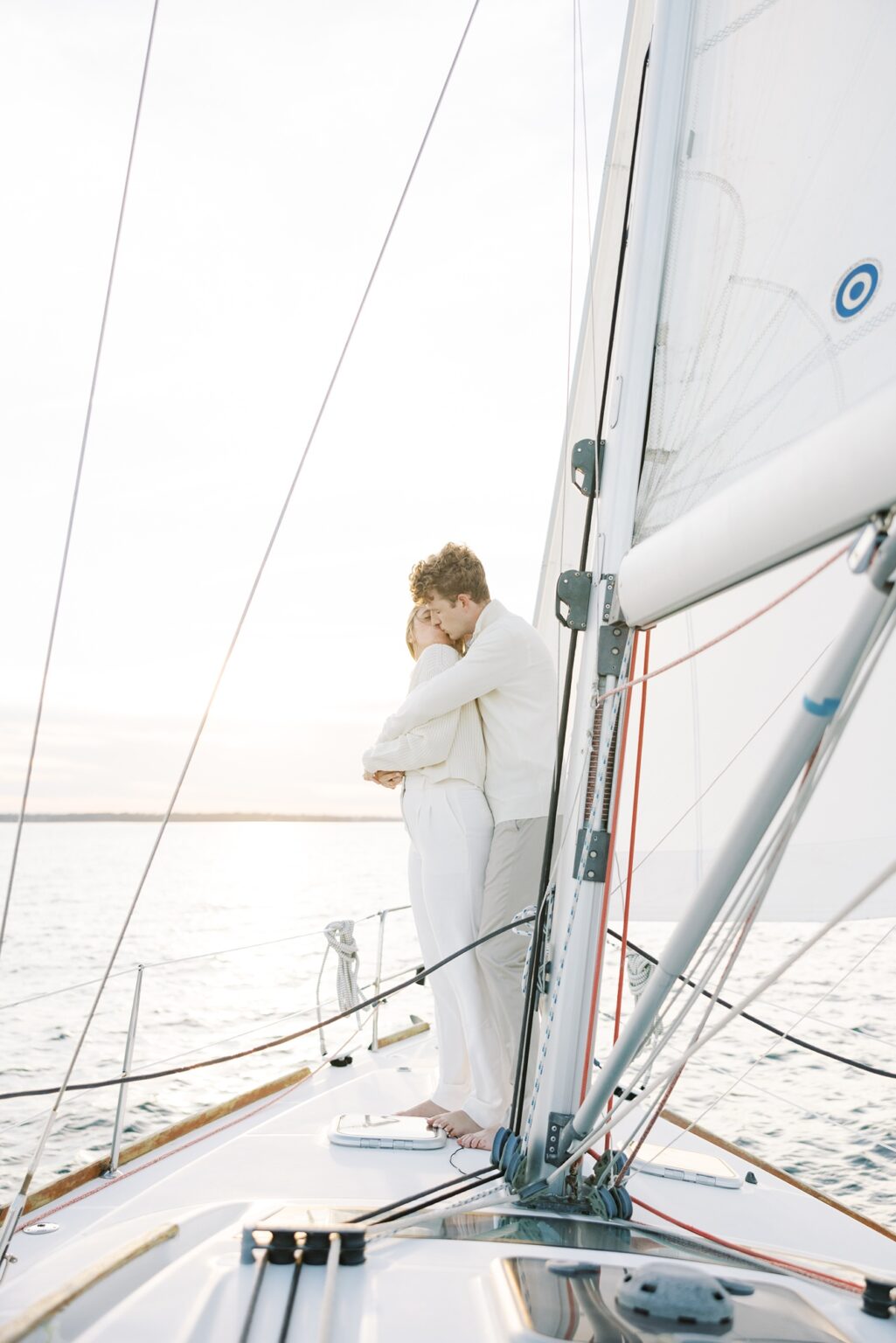 Charleston Sailboat Engagement Photos: Molly and Evan ...