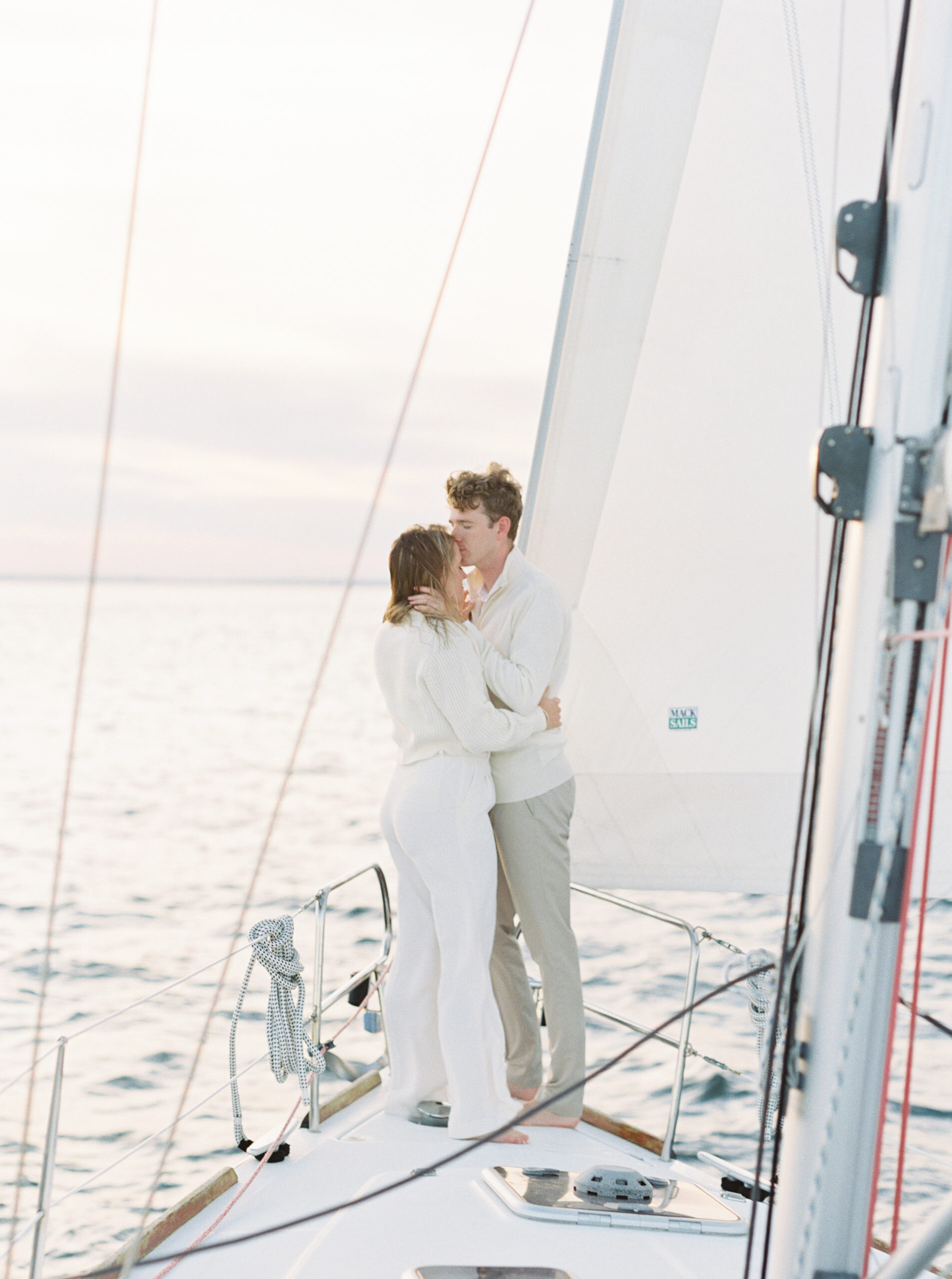 Charleston Sailboat Engagement Photos: Molly and Evan ...