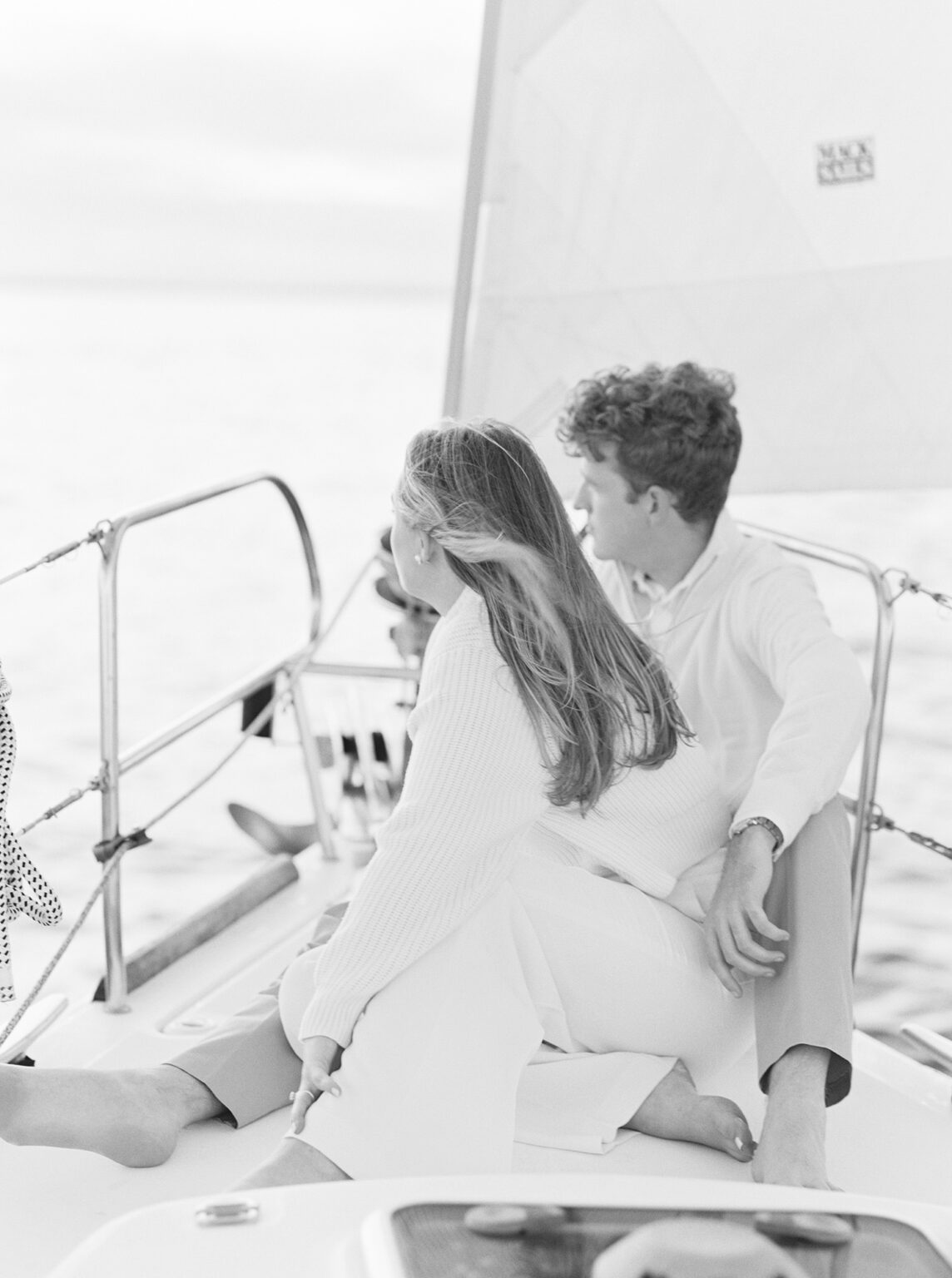 Charleston Sailboat Engagement Photos: Molly and Evan ...