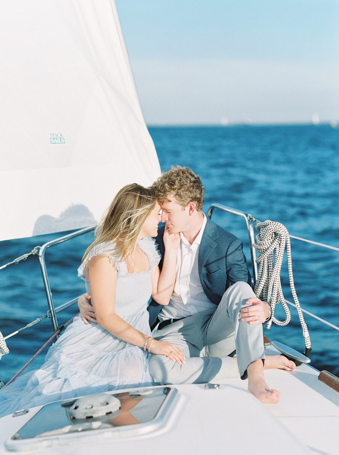 Charleston Sailboat Engagement Photos: Molly and Evan ...