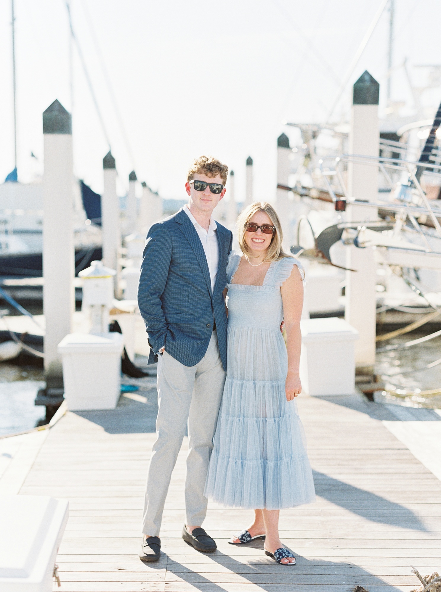 Charleston Sailboat Engagement Photos: Molly and Evan ...