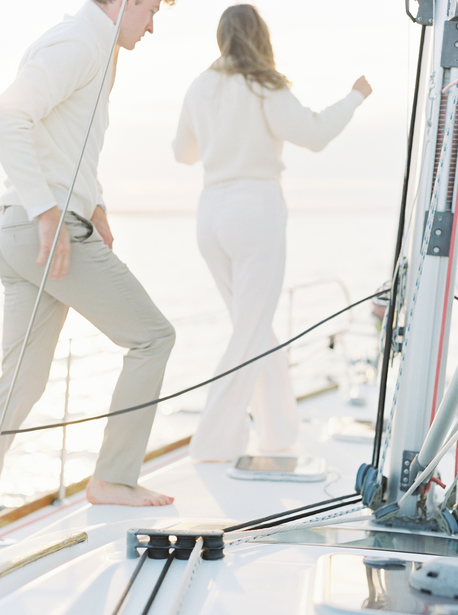 Charleston Sailboat Engagement Photos: Molly and Evan ...
